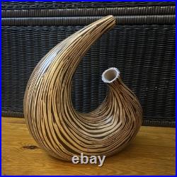 Sculpted Vase by Luisa Robinson Wood Sculpture Vintage sculpture Filipino